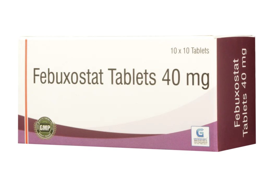 FEBUXOSTAT 40 MG TABLET - medsin.in