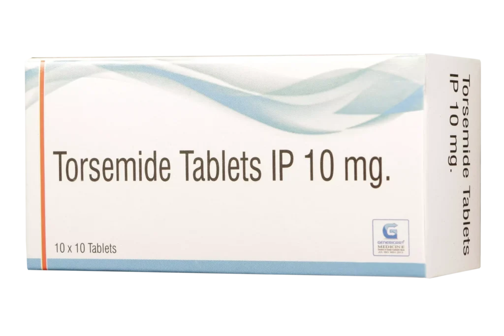 TORSEMIDE 10 MG 10 TABLETS - medsin.in